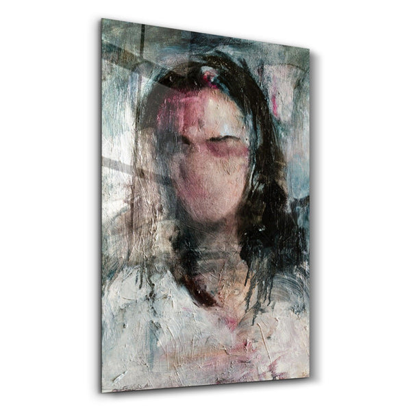 Faceless | Glass Wall Art – Artdesigna