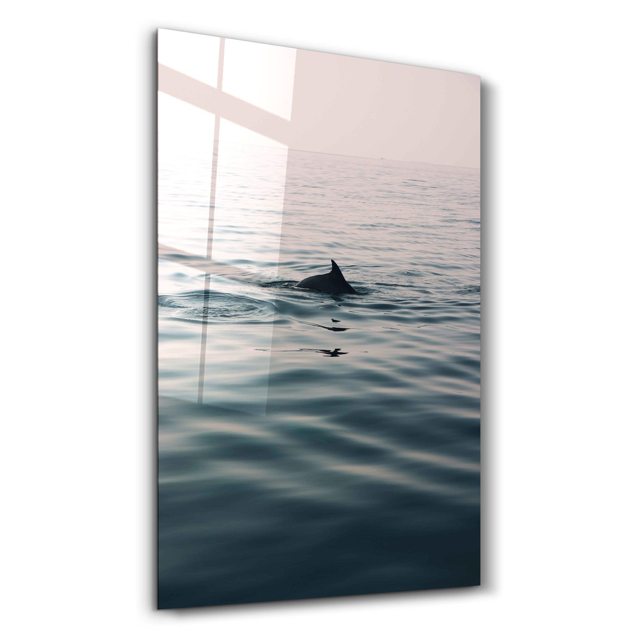 Angel of the Ocean | Designer's Collection Glass Wall Art – Artdesigna