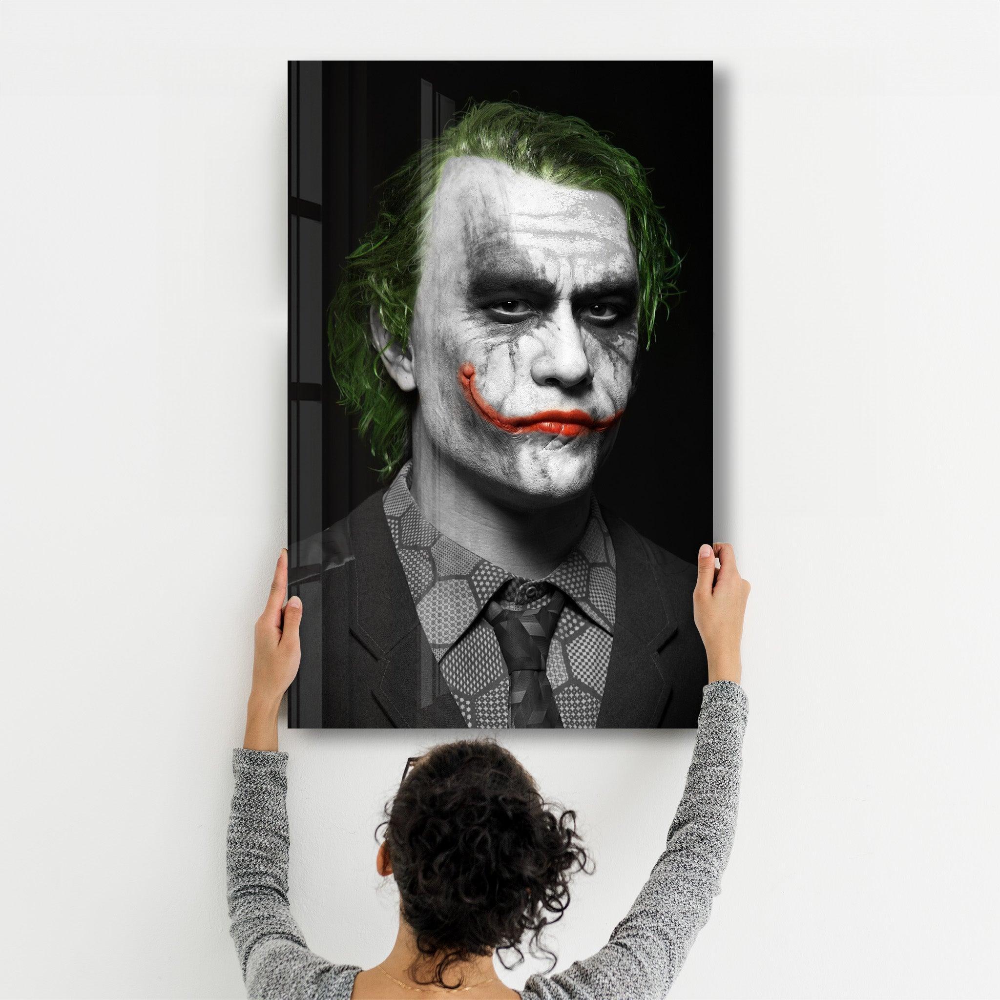 how to draw joker heath ledger