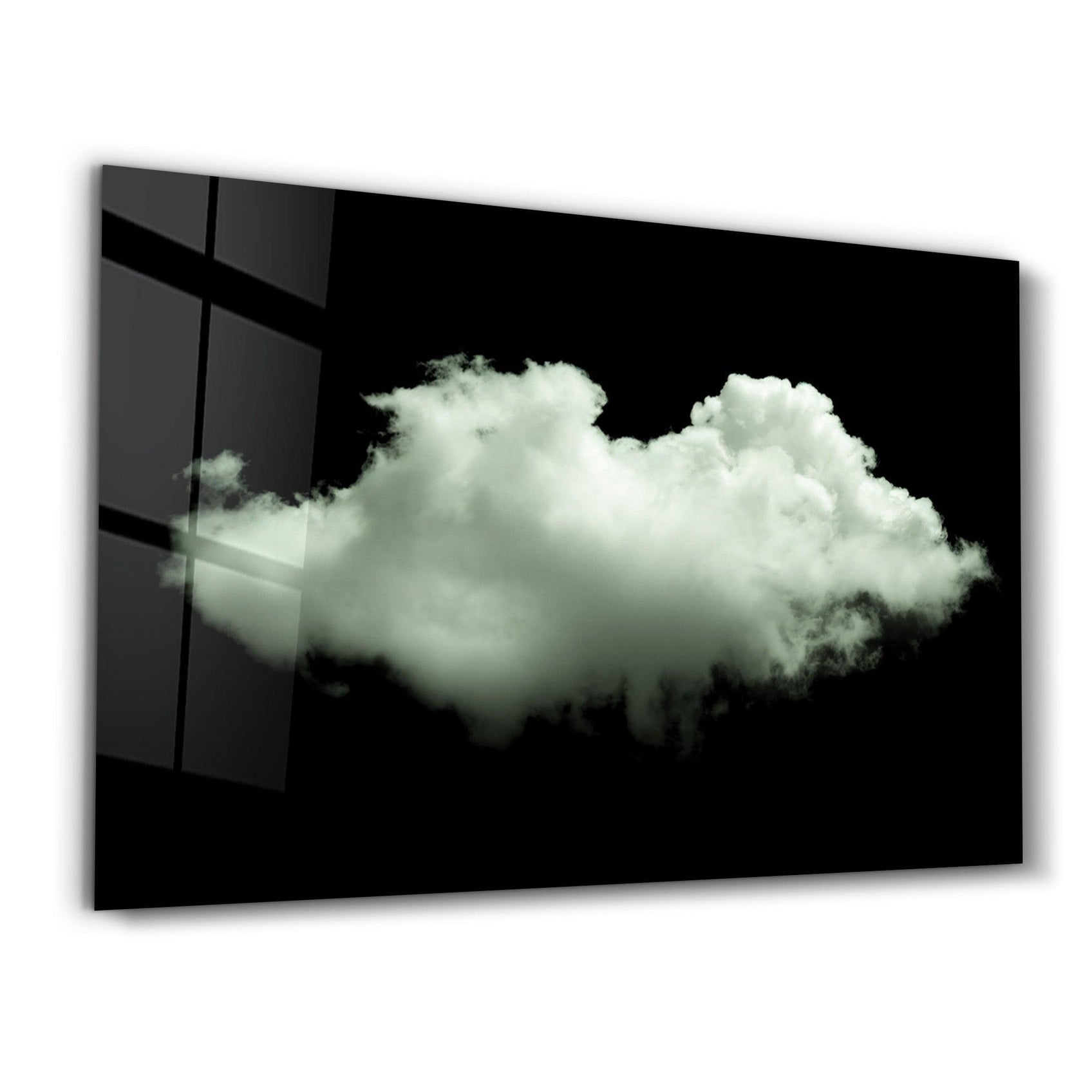 The Cloud | Glass Wall Art – Artdesigna