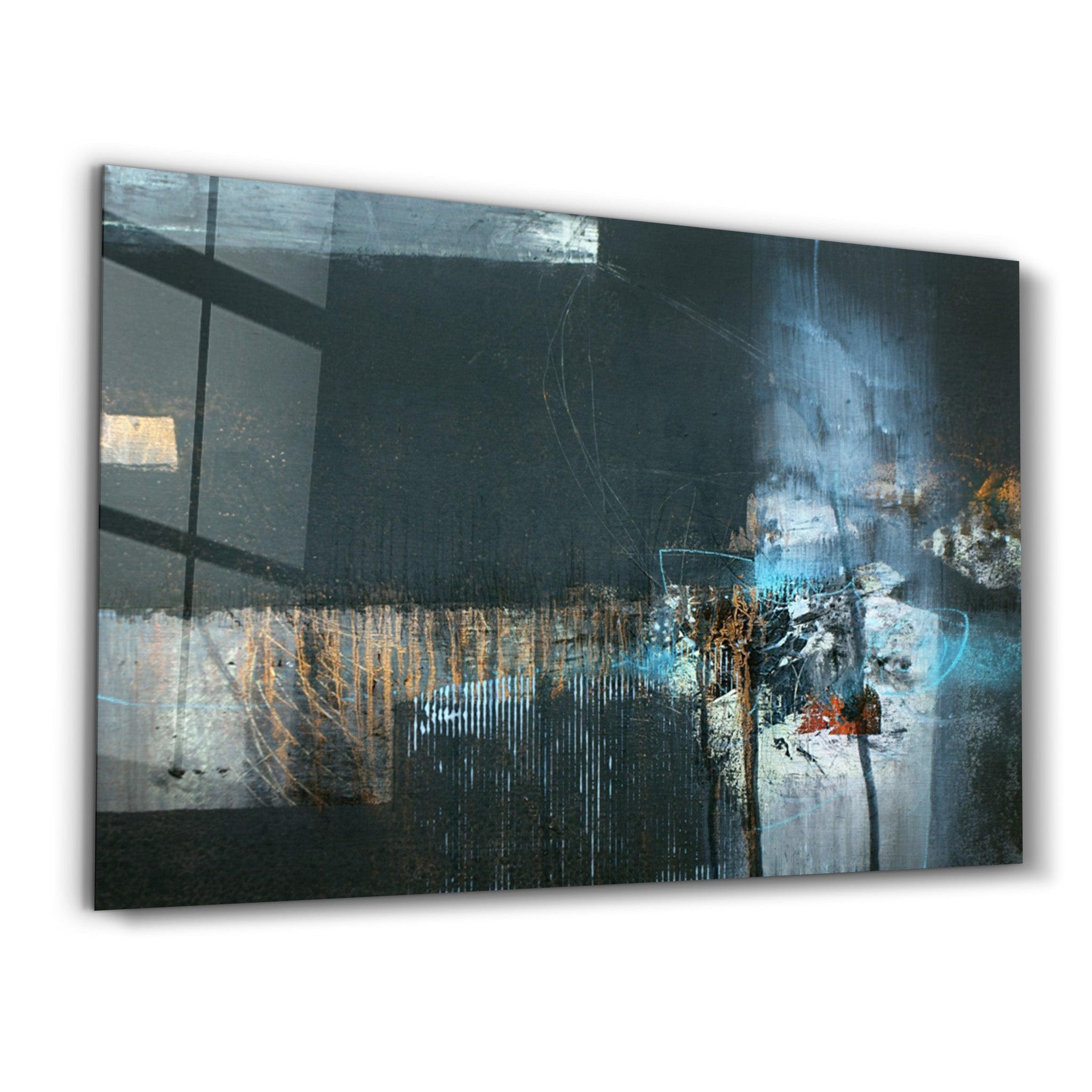 The Real Abstract | Glass Wall Art | Artdesigna