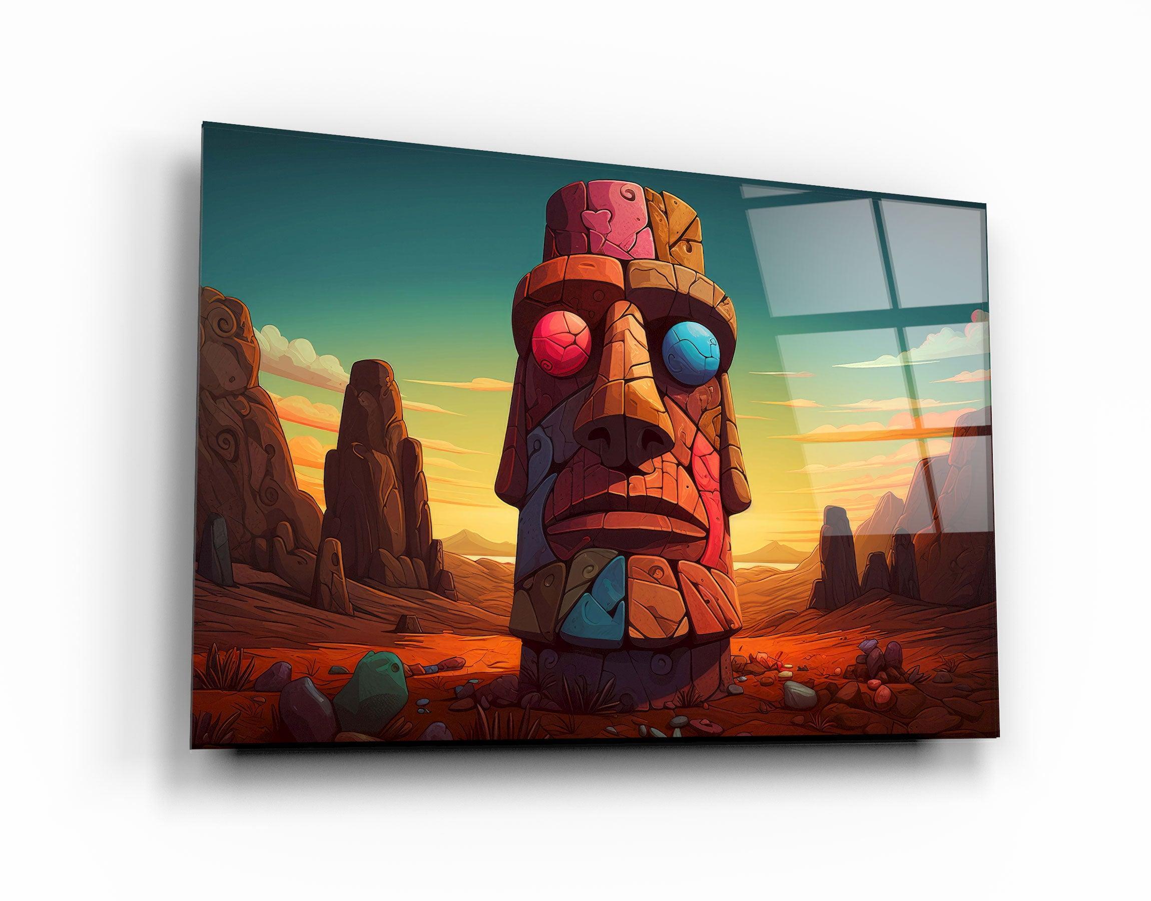 Tiki | Designers Collection Glass Wall Art – Artdesigna