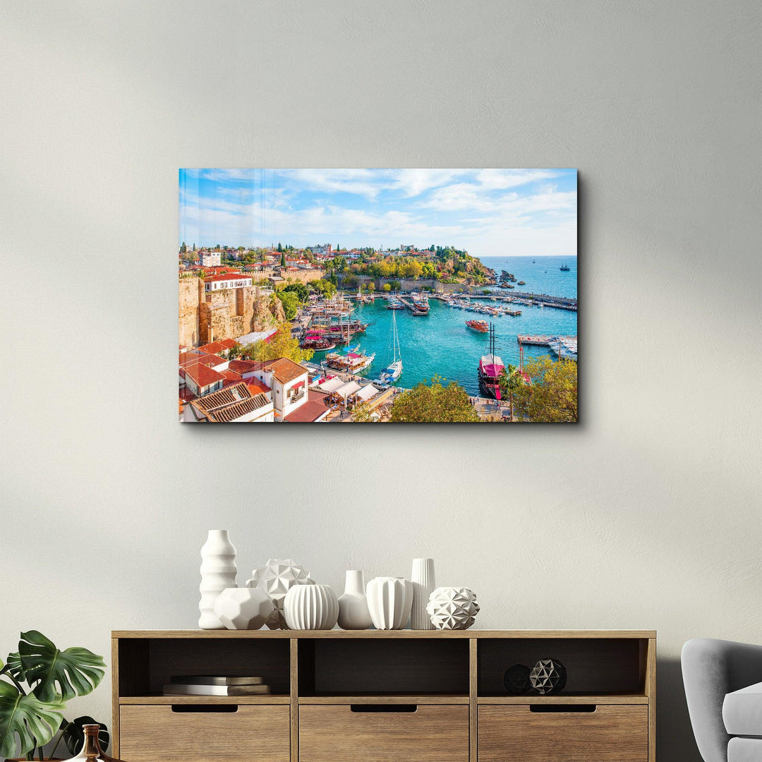 Old Town, Antalya, Turkey | Glass Wall Art – ArtDesigna Glass Printing ...