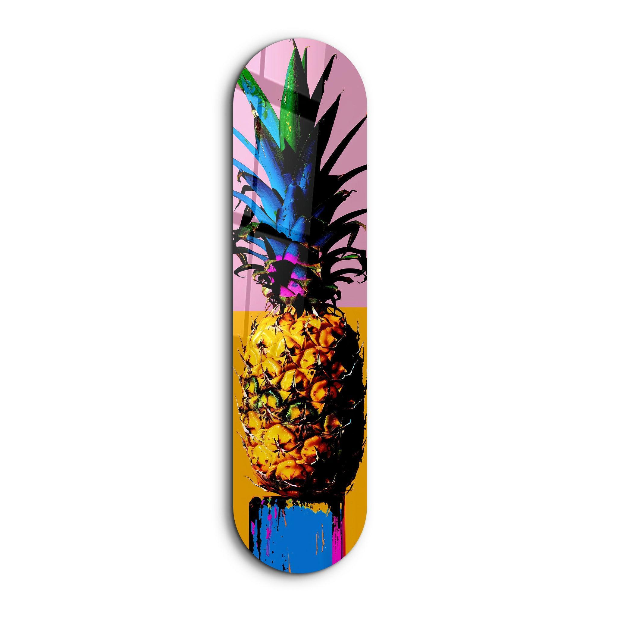 Ananas | Glass Wall Art – Artdesigna