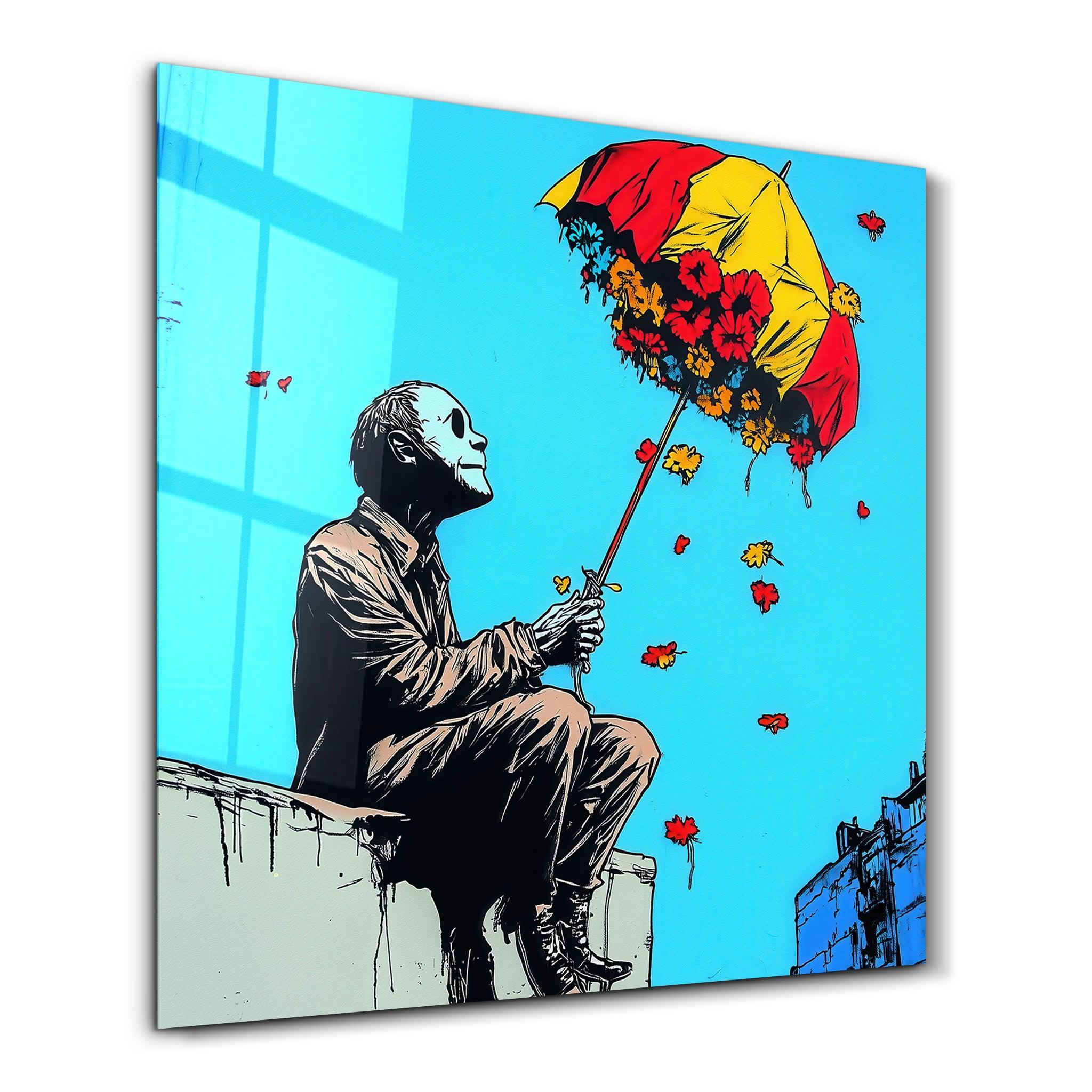 Blend of Hope | Glass Wall Art – Artdesigna