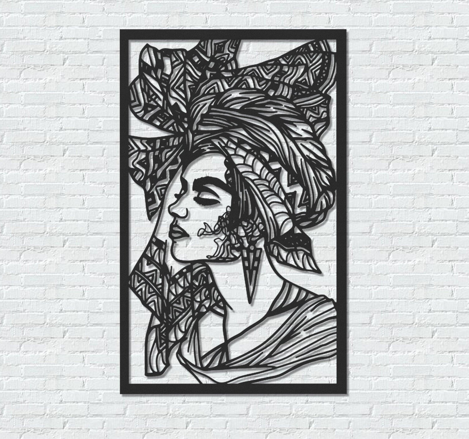 Cuban Woman"・Premium Metal Wall Art - Limited Edition – Artdesigna