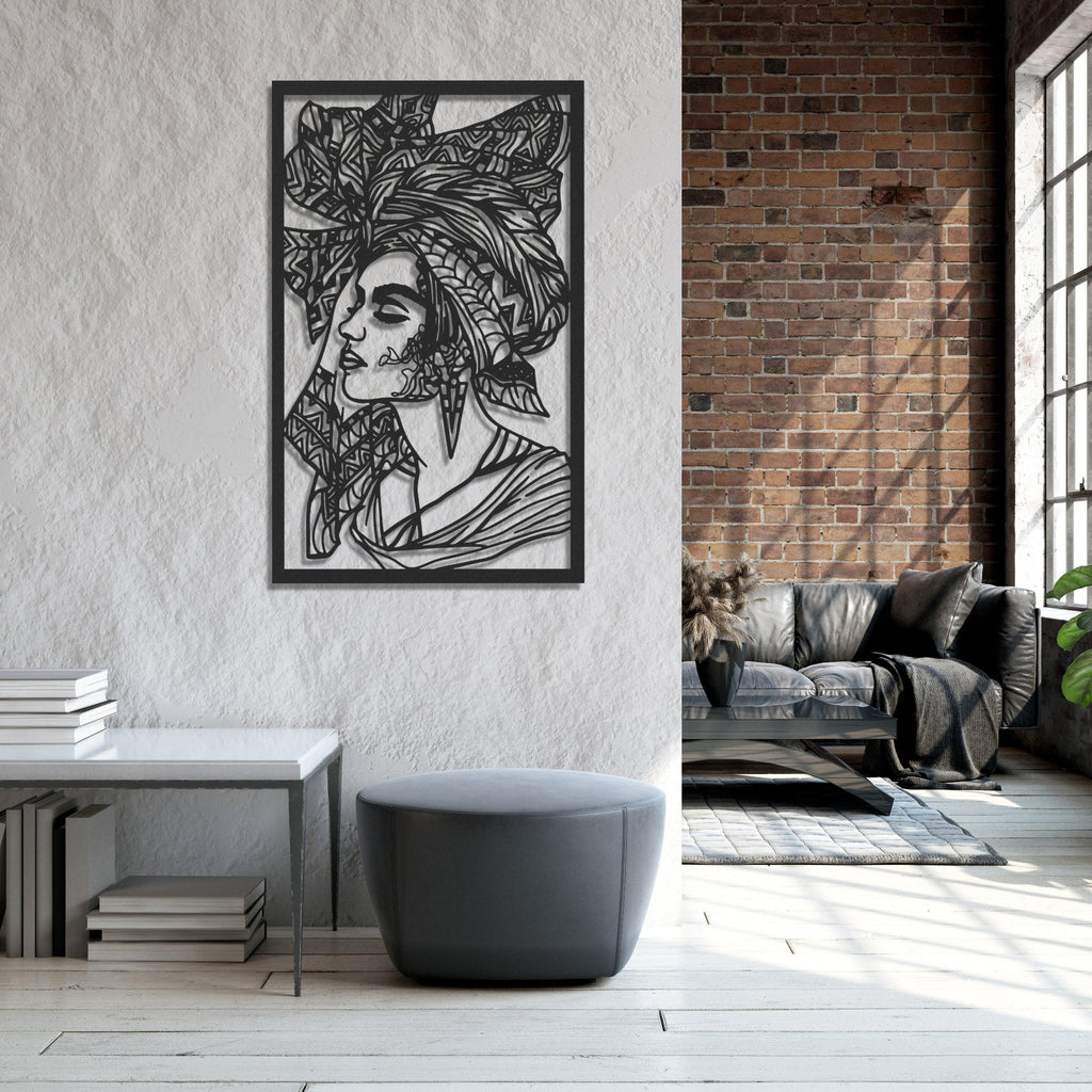 Cuban Woman"・Premium Metal Wall Art - Limited Edition – Artdesigna